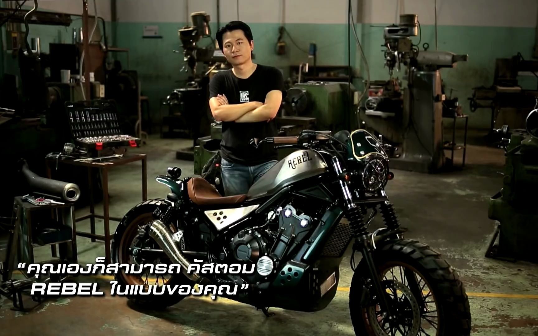 本田cm500改装，超级帅气的庚哥_哔哩哔哩_bilibili