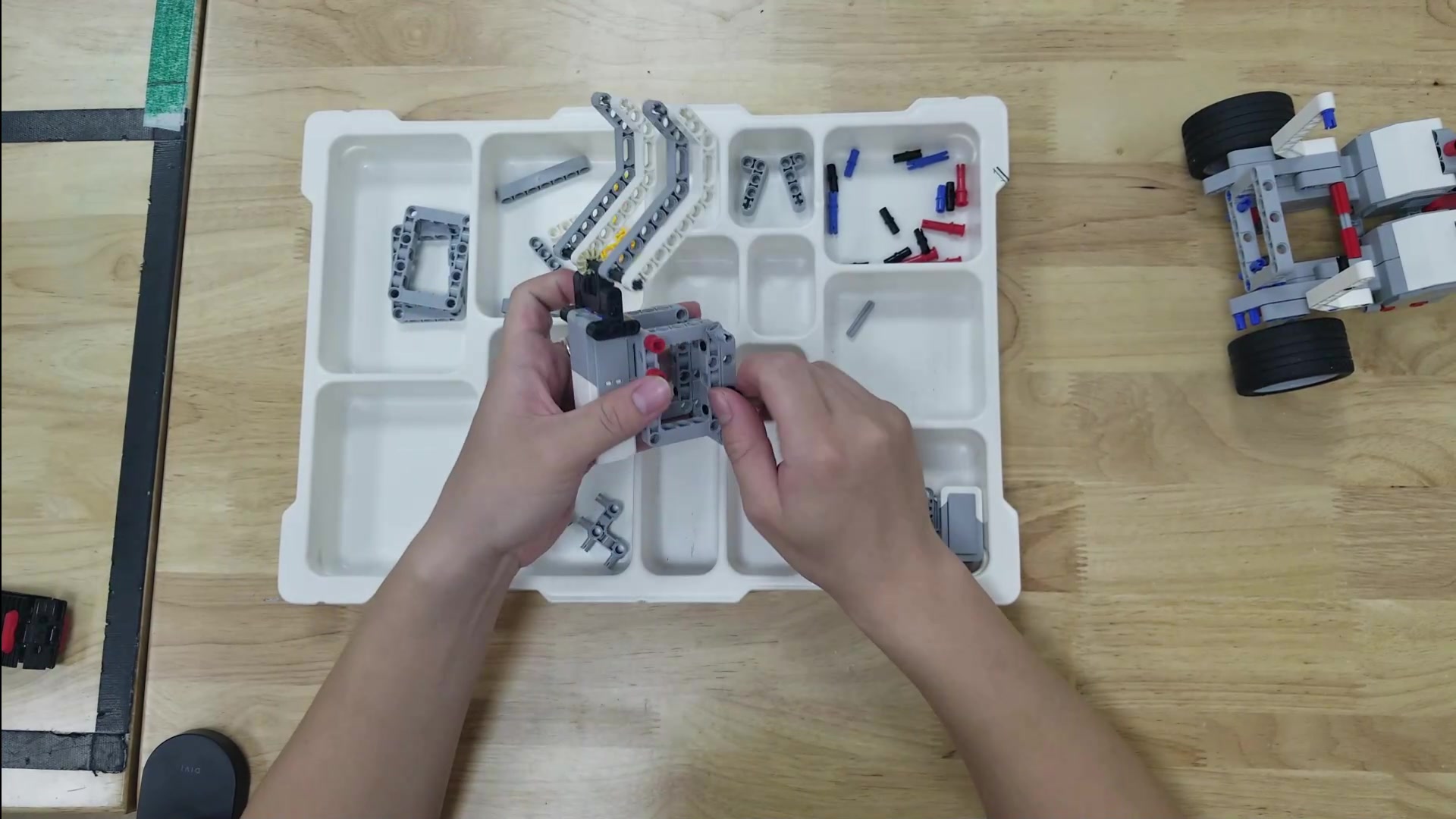 EV3 定点踢球小车_哔哩哔哩_bilibili