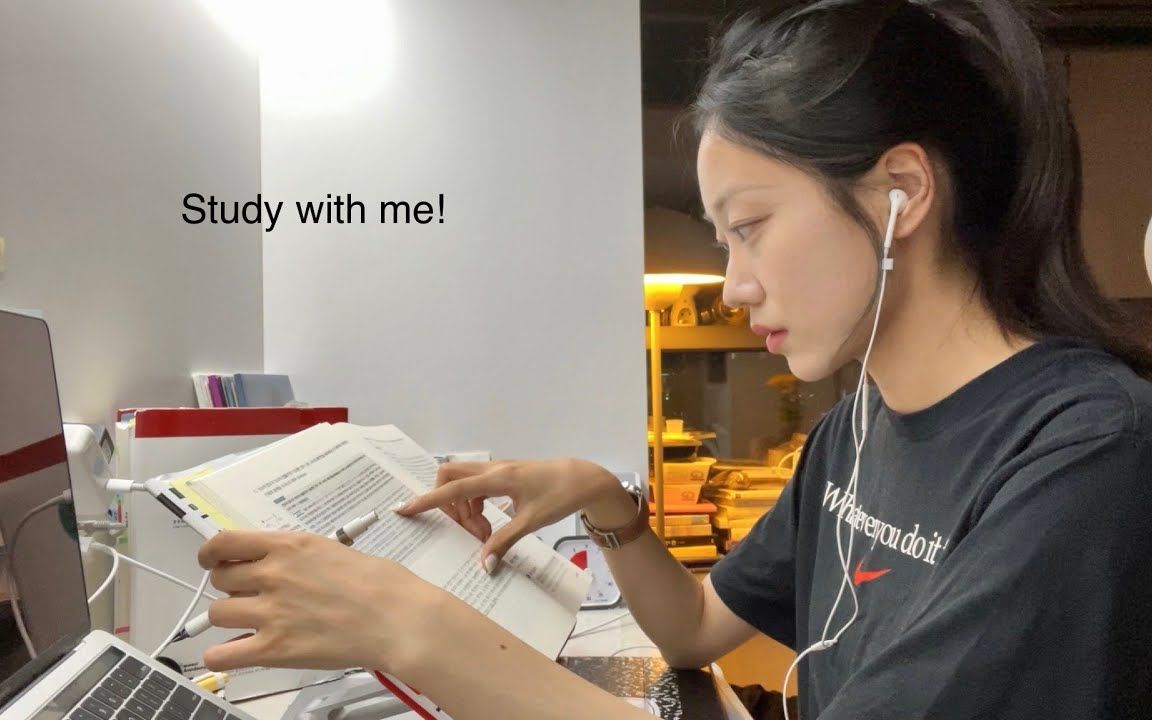 [deangeun】22.10.06 | 一起在家学习吧——STUDY WITH ME_哔哩哔哩_bilibili