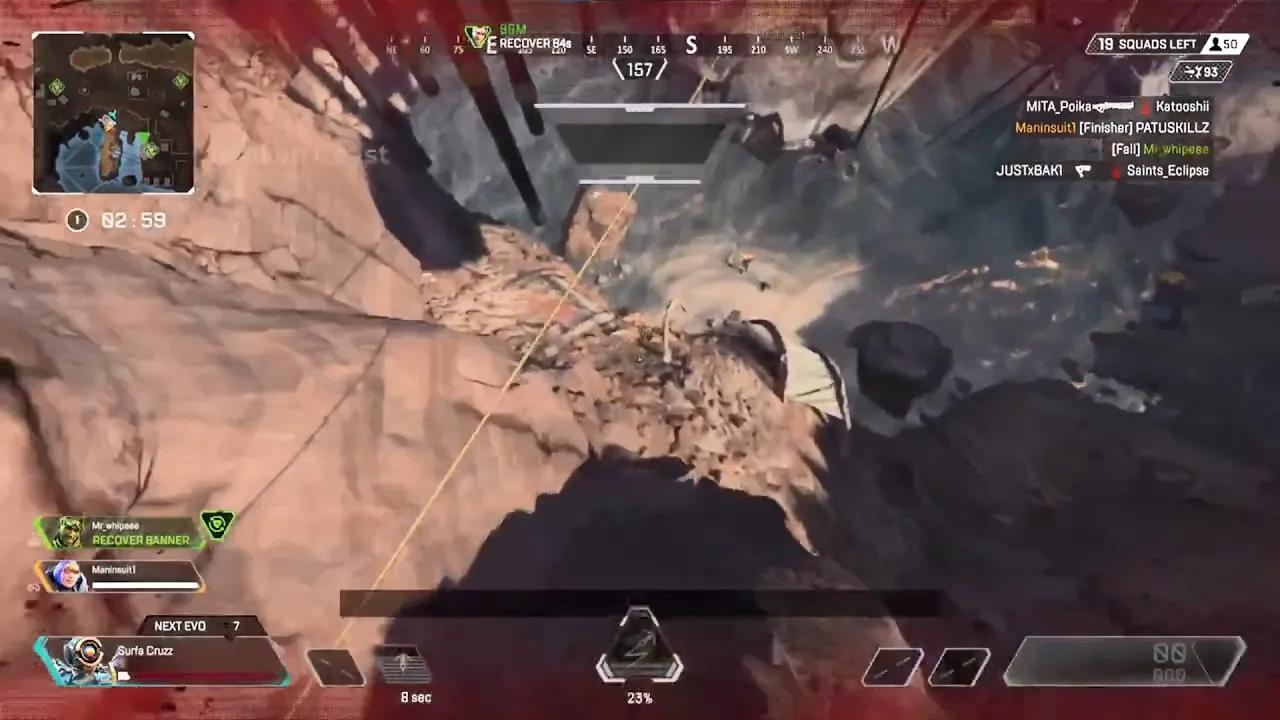 Definition of "I Shouldn't Be Alive" 😱_哔哩哔哩bilibili_APEX英雄_第一视角