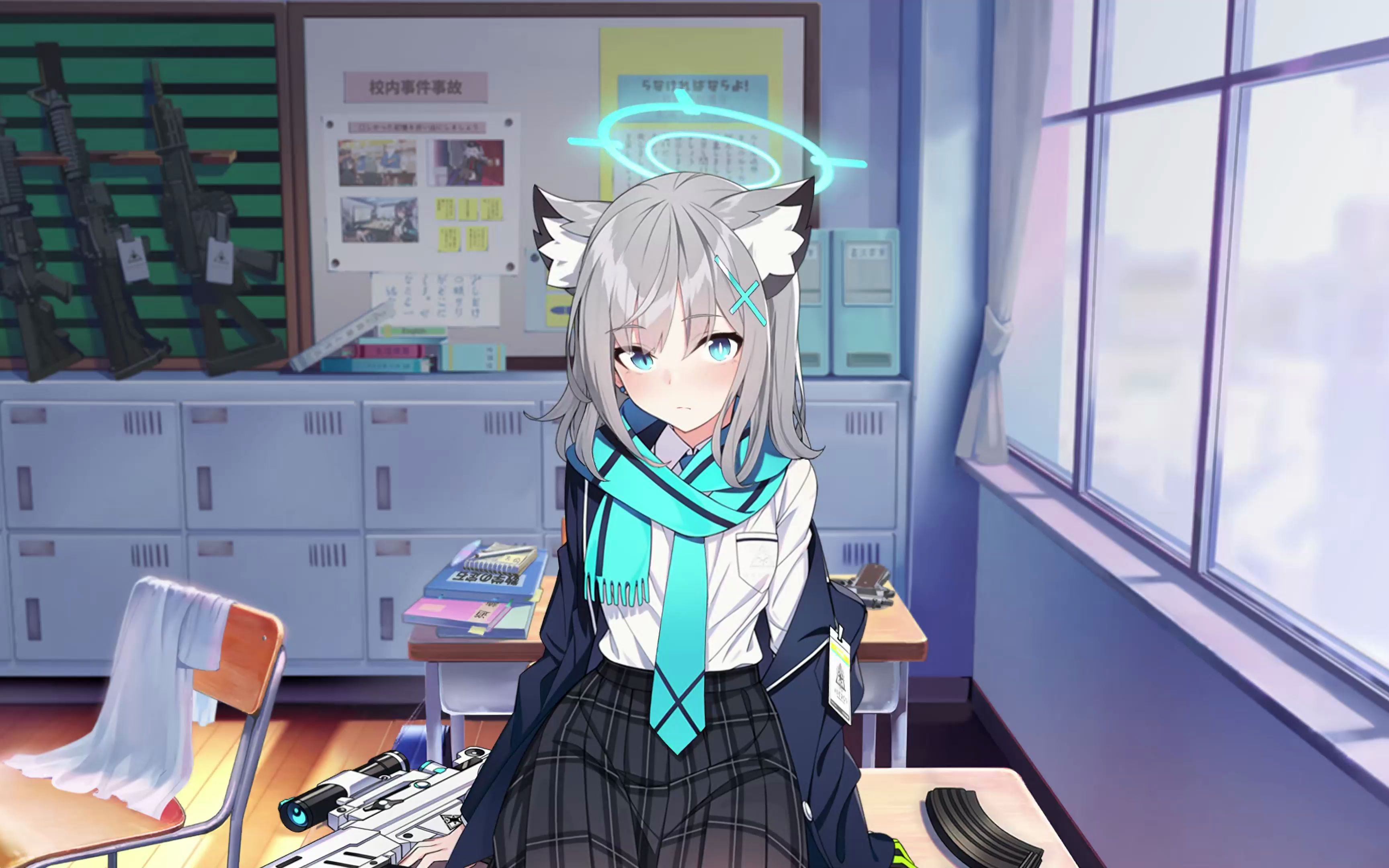 【碧蓝档案】4k/60 小鸟游星野 L2D鉴赏