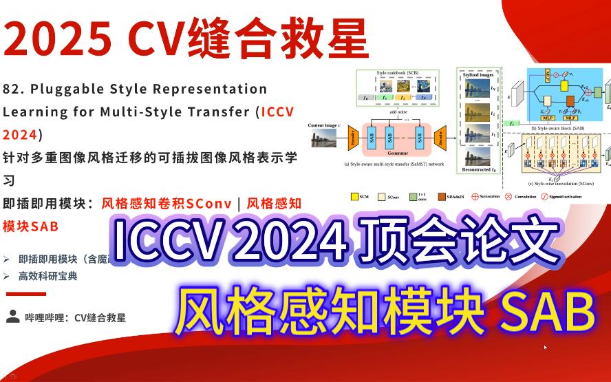 CV任务通用模块|2024(ICCV)|掩码注意力MA|即插即用模块|魔改1个创新点（原创模块），适用于图像分类、目标检测、语义分割等所有CV任务-CV缝合救星-CV缝合救星-哔哩哔哩视频