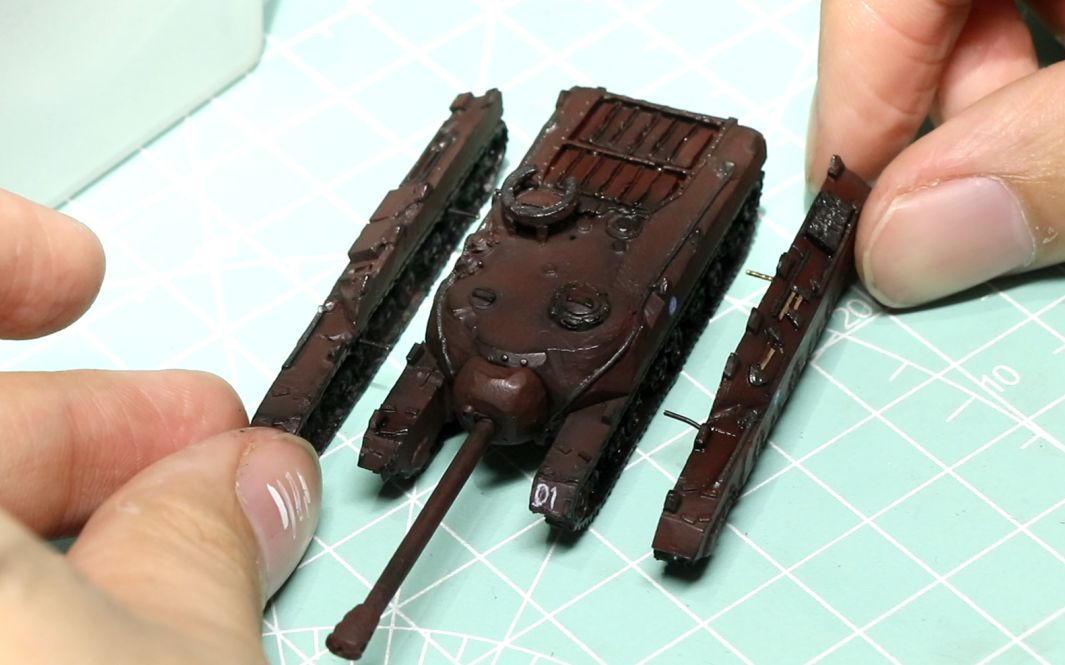 【少战】能爆甲瘦身的乌龟！t28/95超重型坦克歼击车！超还原少女与战车中的那些坦克#5_哔哩哔哩_bilibili