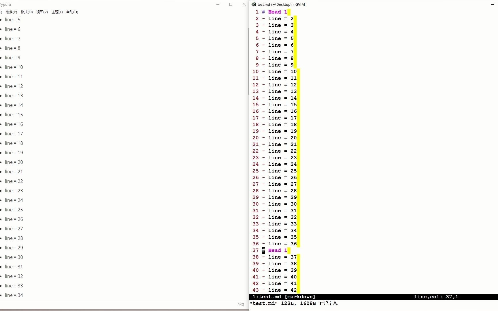 Gvim+Typora写markdown_哔哩哔哩_bilibili