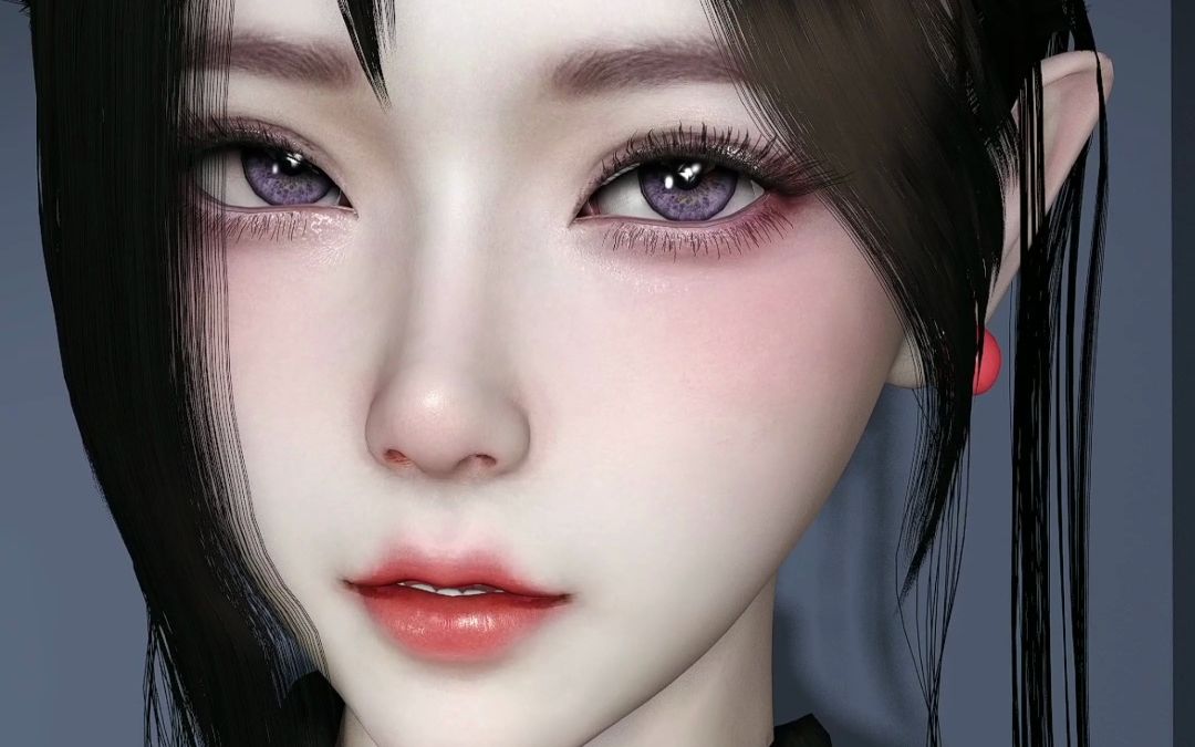 Vam捏人星夜 元宇宙国风美女 元宇宙国风美女 哔哩哔哩视频