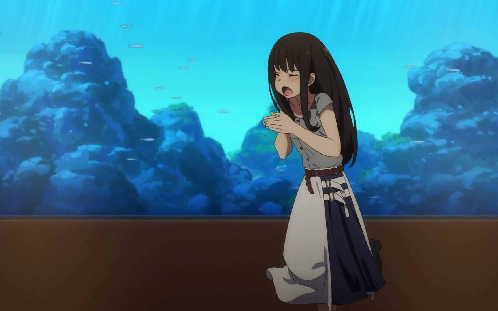 [Lycoris Recoil 莉可丽丝] Sakana~_哔哩哔哩 (゜-゜)つロ 干杯~-bilibili