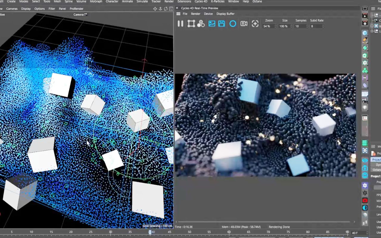 C4D中文教程《XP4.0 官方工程》技术解析_哔哩哔哩_bilibili