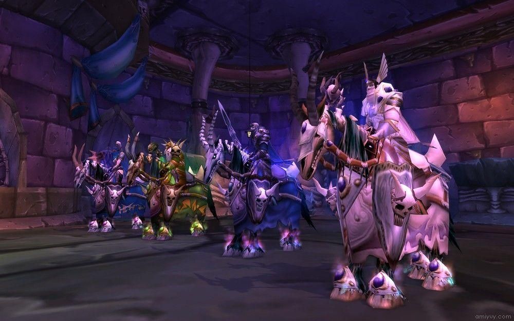 魔兽怀旧服NAXX军事区4DK狂暴战北场T视角_哔哩哔哩_bilibili