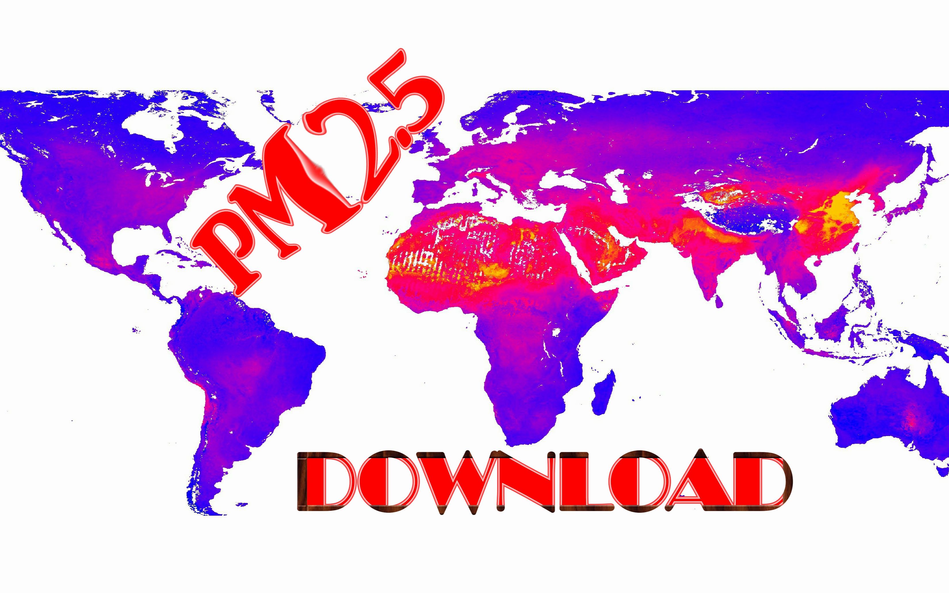 【教程】全球PM2.5栅格数据下载_哔哩哔哩_bilibili