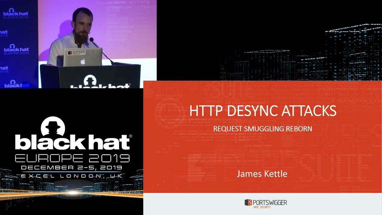 Black hat Conference ：HTTP Desync Attacks- Request Smuggling Reborn_哔哩哔哩 (゜-゜)つロ 干杯~-bilibili