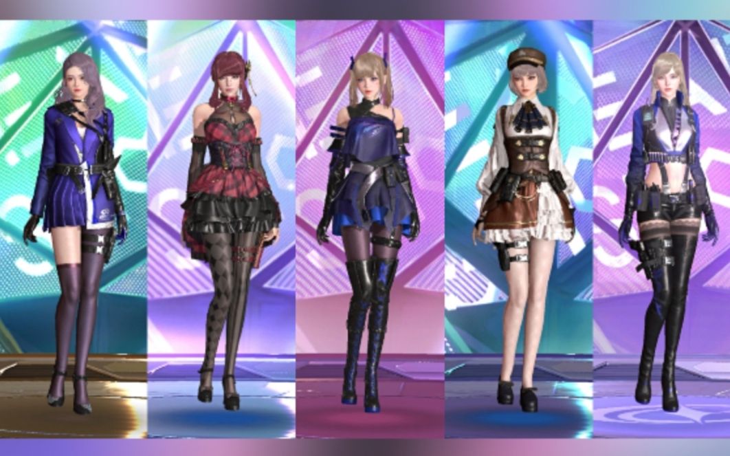 CF手游：HeartShot女团集结！五位小姐姐中，你最喜欢哪一个？_穿越火线手游