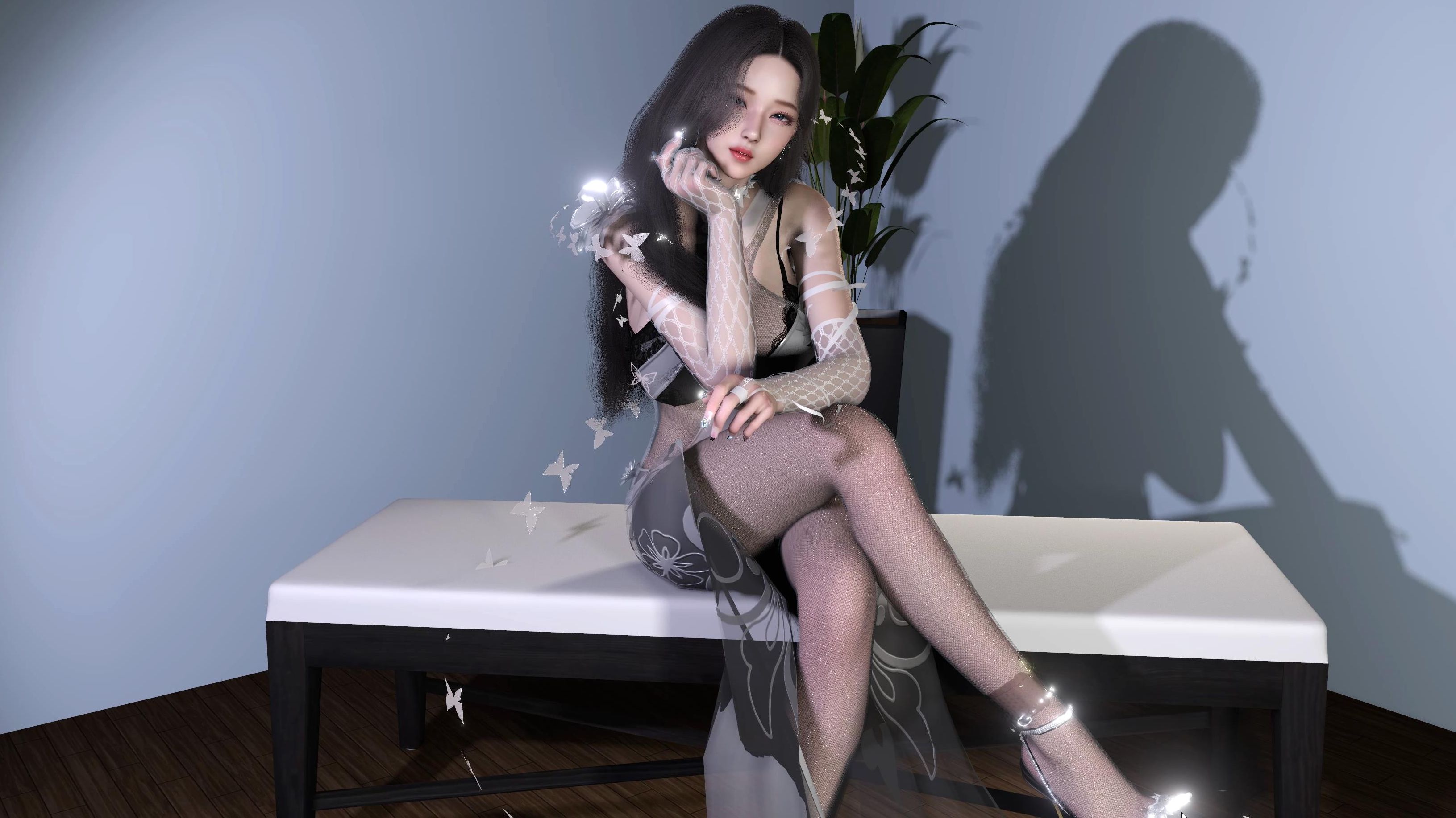 Vam美女虚拟人 元宇宙国风美女 元宇宙国风美女 哔哩哔哩视频 