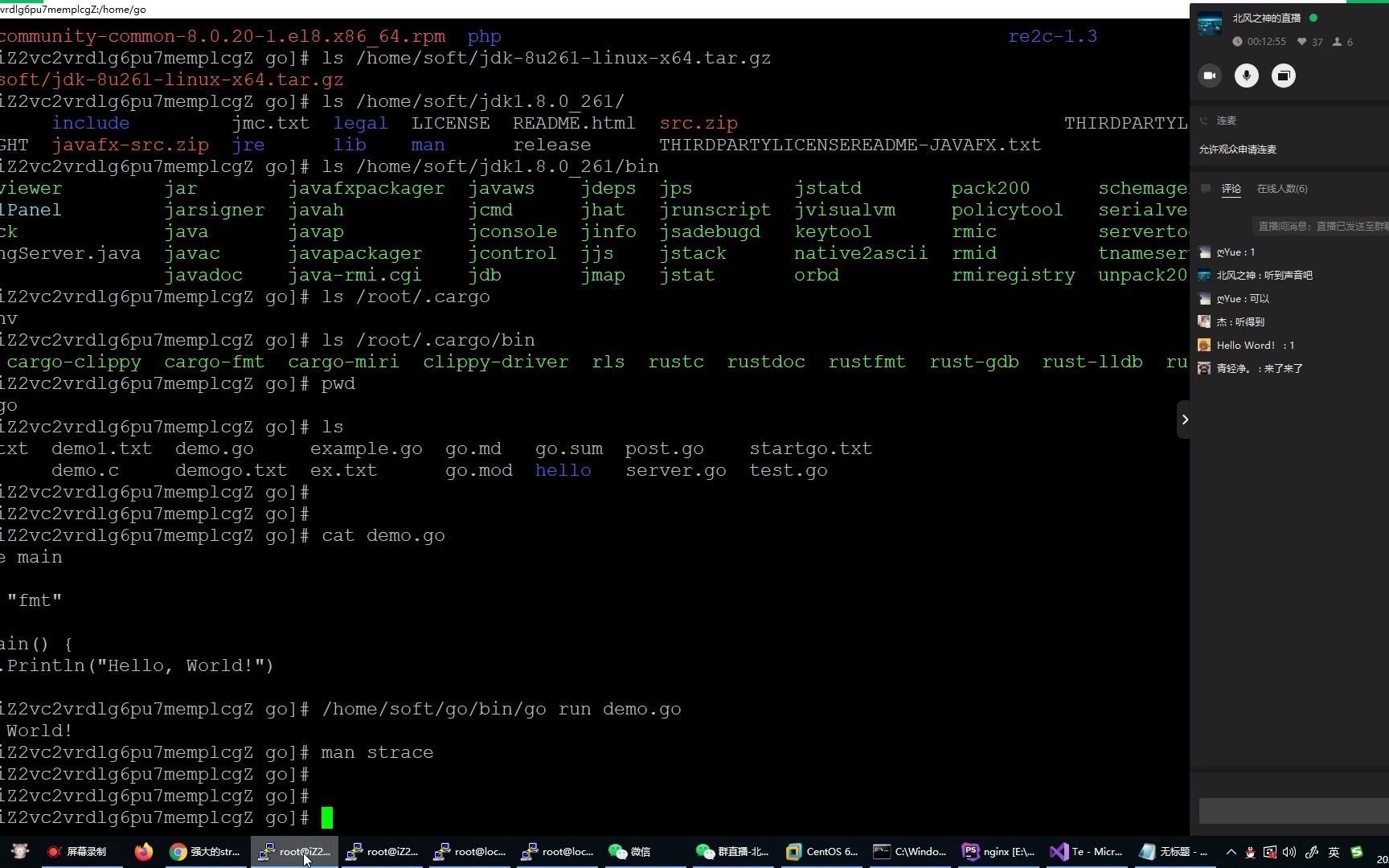 rust&java&php&go&c语言系统调用说明_哔哩哔哩_bilibili