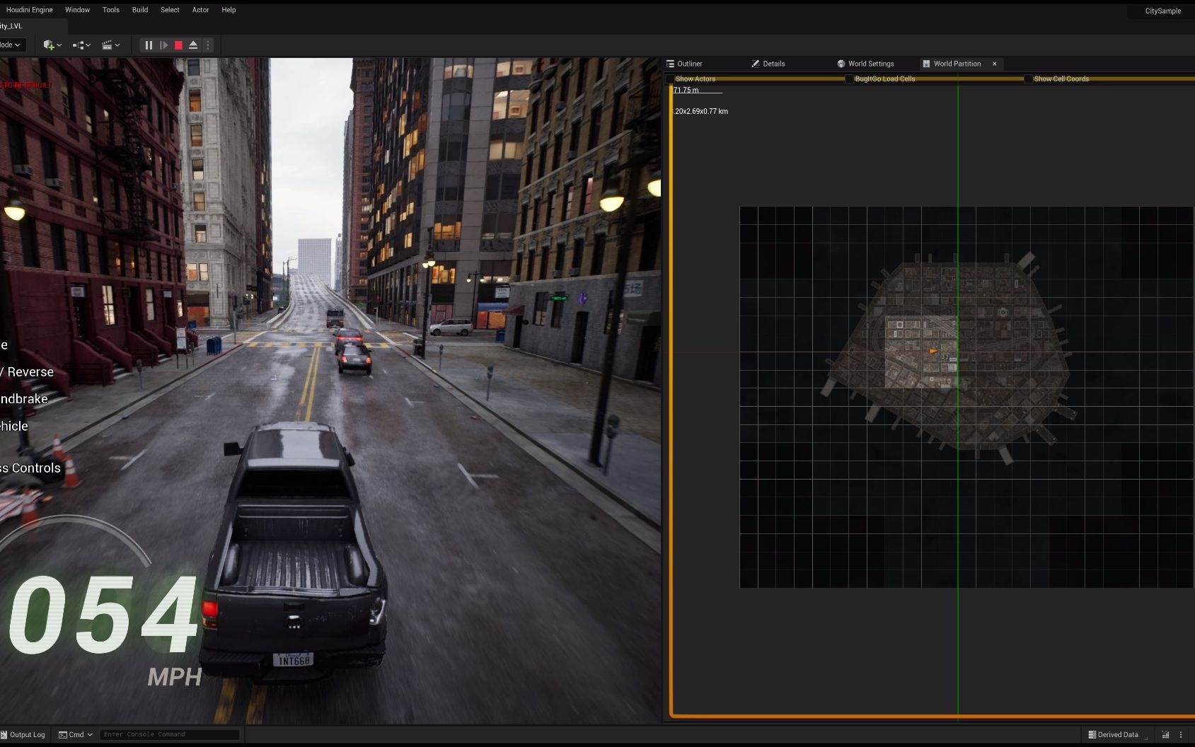 UE5 也太猛了 | UE5 CitySample - Small_哔哩哔哩_bilibili
