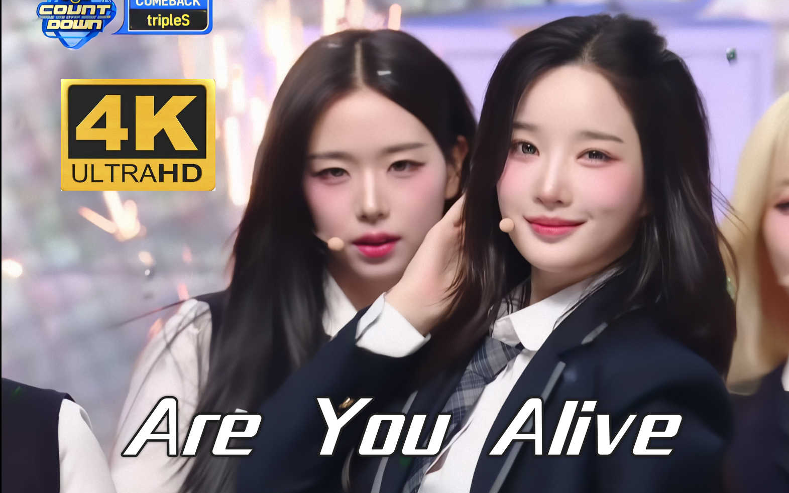 【4K中字】tripleS - Are You Alive 24个漂亮孩子限时返场 250515 Mnet M!Countdown-照红叶喜欢听Kpop-照红叶喜欢听Kpop-哔哩哔哩视频