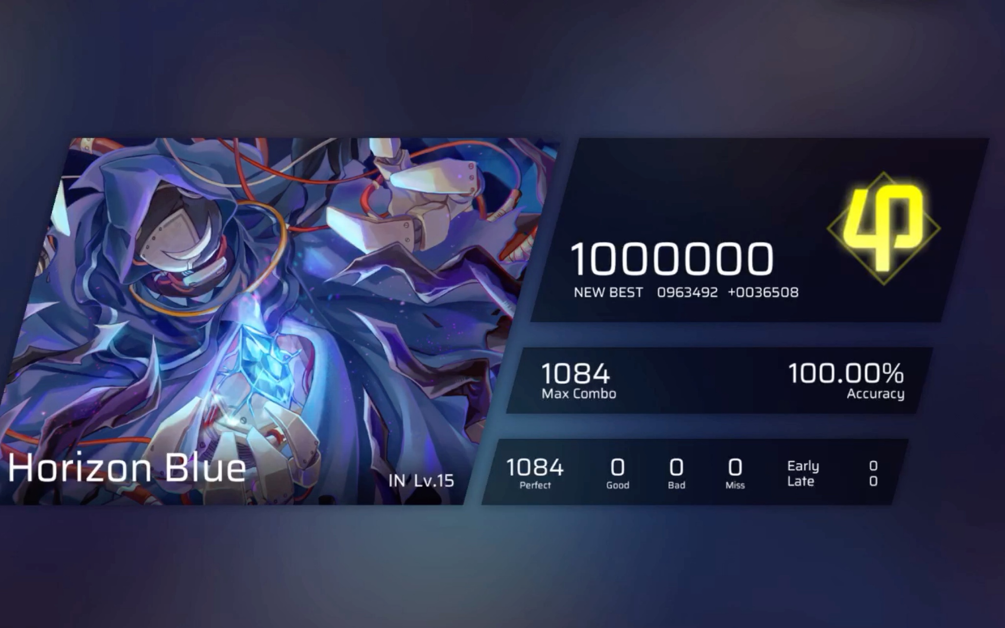 【Phigros】萌新第一个15 Horizon Blue AP！_哔哩哔哩 (゜-゜)つロ 干杯~-bilibili