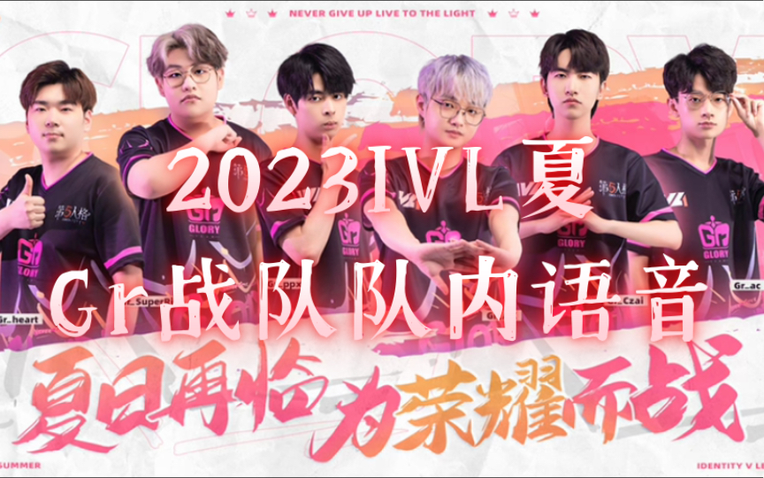 【2023IVL夏季赛】Gr战队の队内语音合集（含常规赛&季后赛）-豆乳抹茶绵绵冰-豆乳抹茶绵绵冰-哔哩哔哩视频