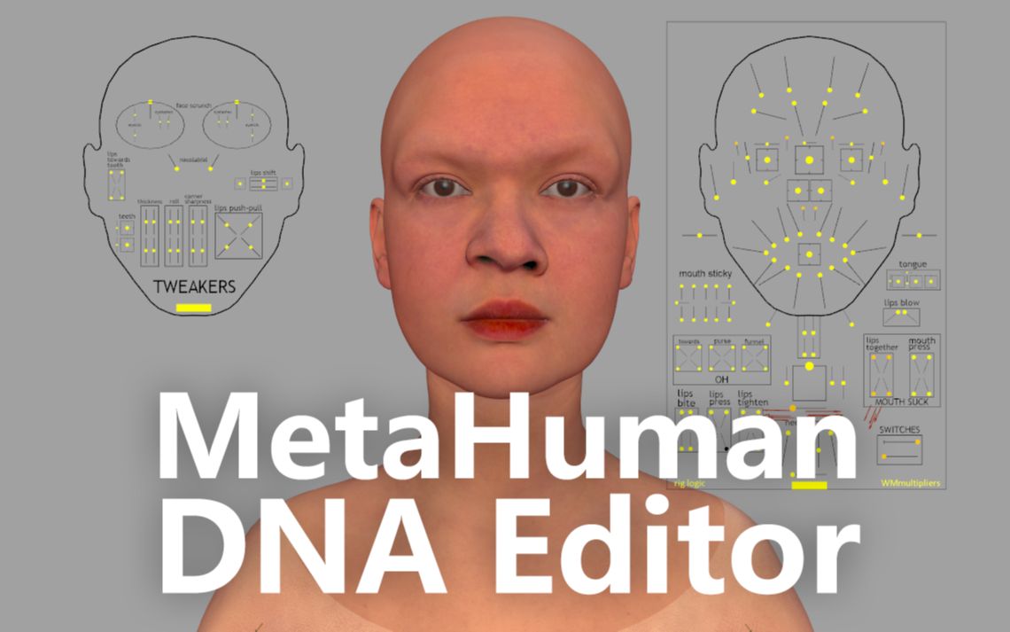 【RTX 4090 】UE5.1 Metahuman 实时渲染测试！