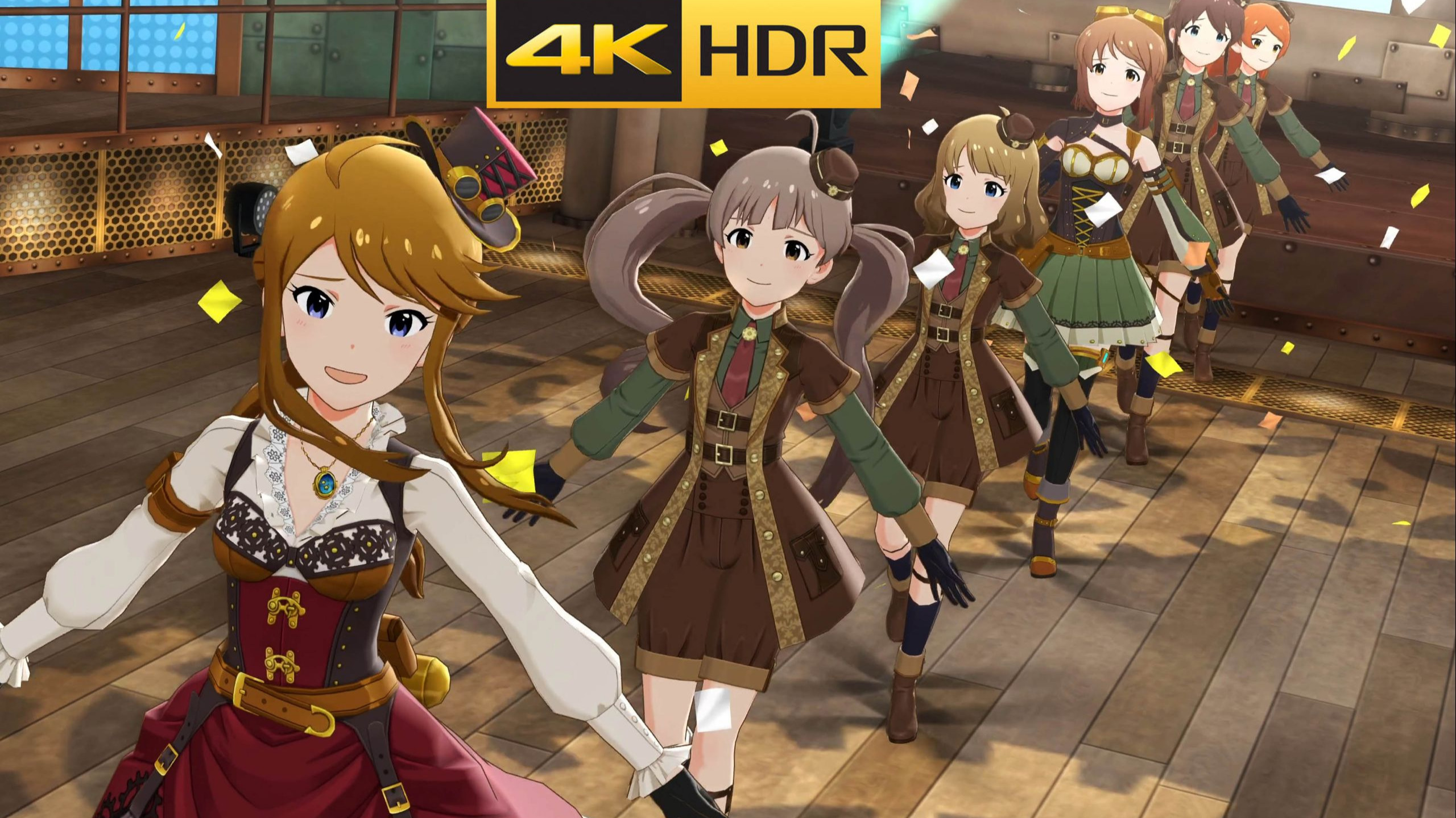 4K HDR「鉄の羽のエクソダス」(活动衣装 SHS SSR) 【偶像大师百万现场MLTD MV】-壮哉我大红警-偶像大师-哔哩哔哩视频