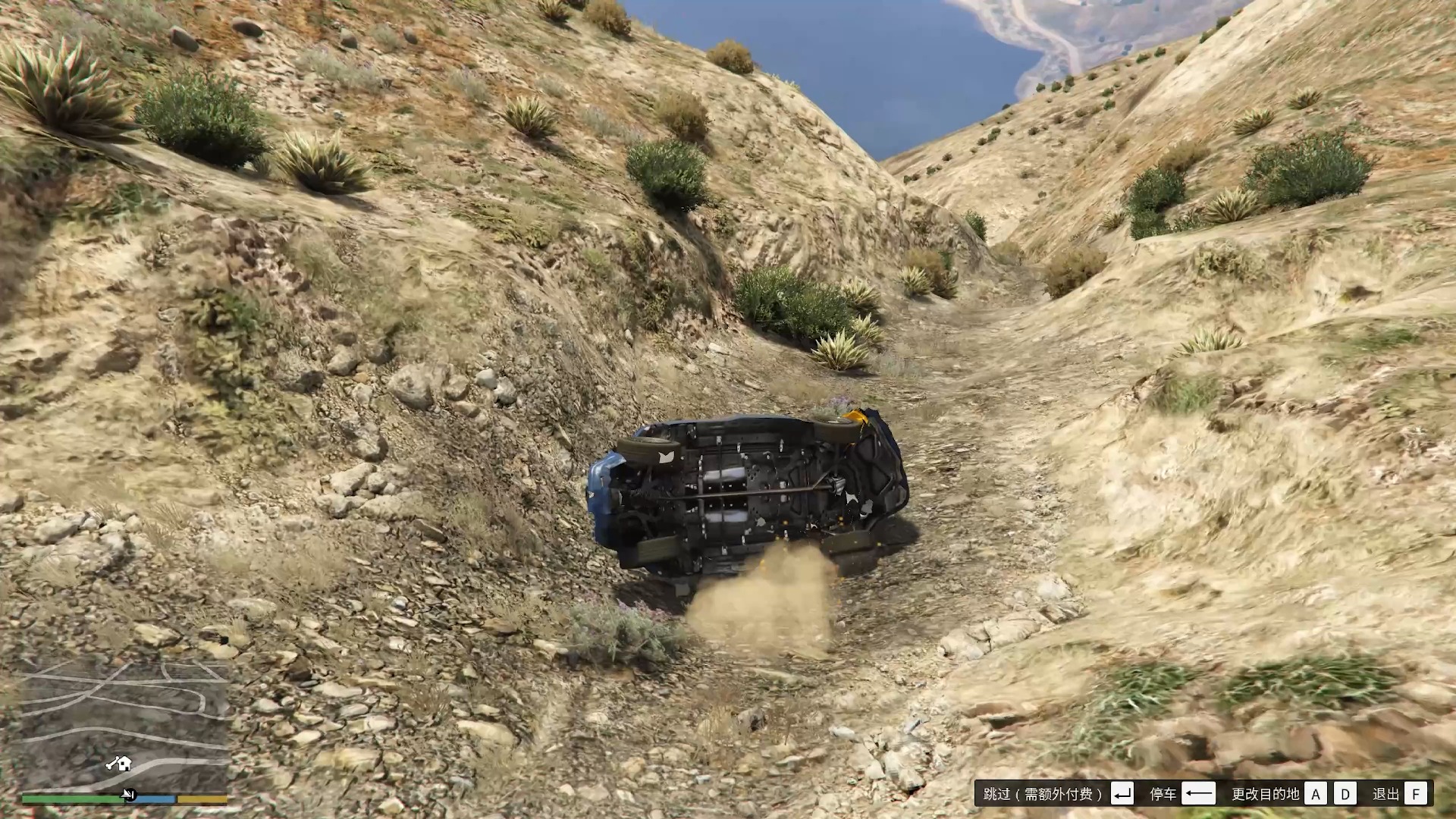 【GTAOL】车损999999的车租车能否把我从山顶上送回家？-爱玩游戏的小黄鸭-爱玩游戏的小黄鸭-哔哩哔哩视频