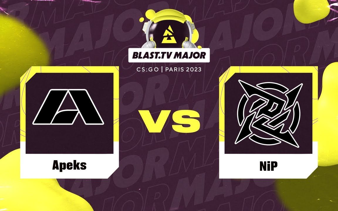BLAST巴黎Major Apeks 对阵 NIP-CSGO-QUQU-CSGO-QUQU-哔哩哔哩视频