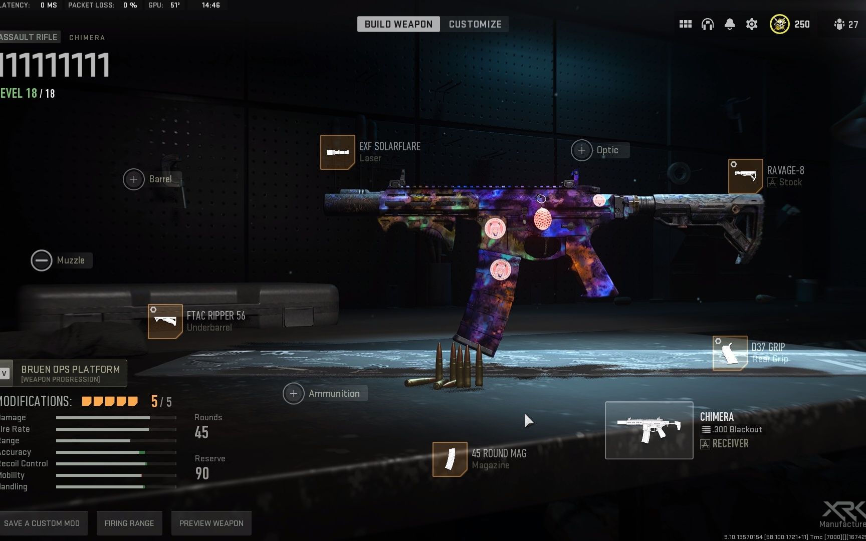 【使命召唤19】本体 KV莫洛 核弹同款枪配（含微调），喷子T0太猛了！视频后有战区的#使命召唤19 #战区2