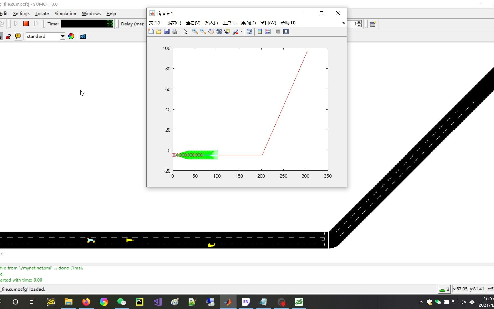 Sumo-Matlab联合仿真速度规划_哔哩哔哩_bilibili