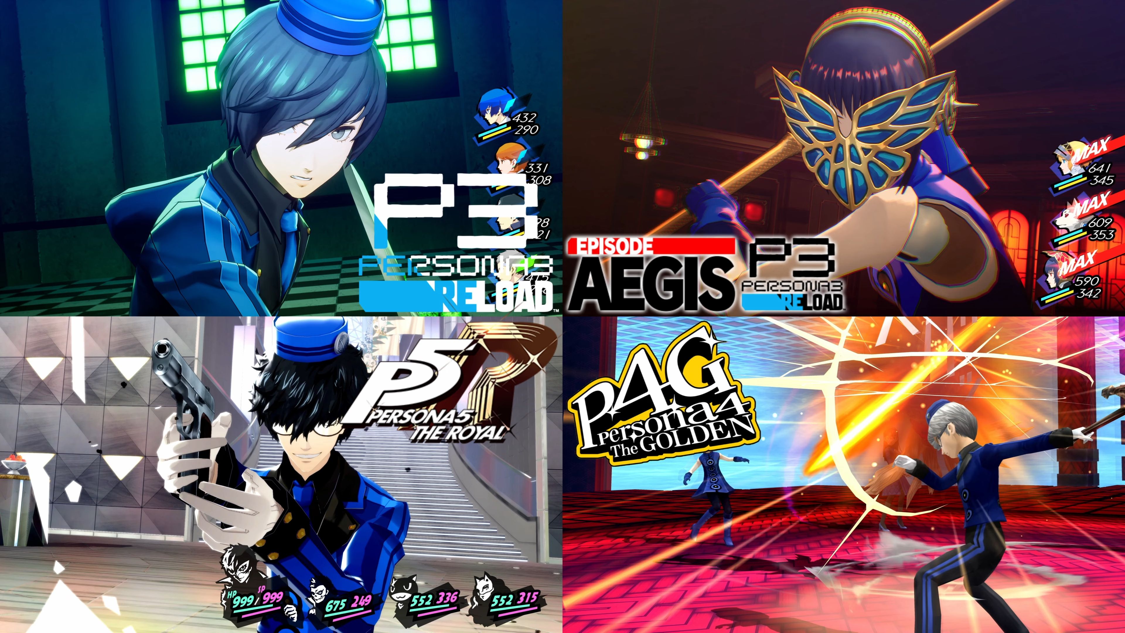 【女神异闻录】全角色致命一击合集（Critical）p3r p4g p5r-欣然超菜w-默认收藏夹-哔哩哔哩视频