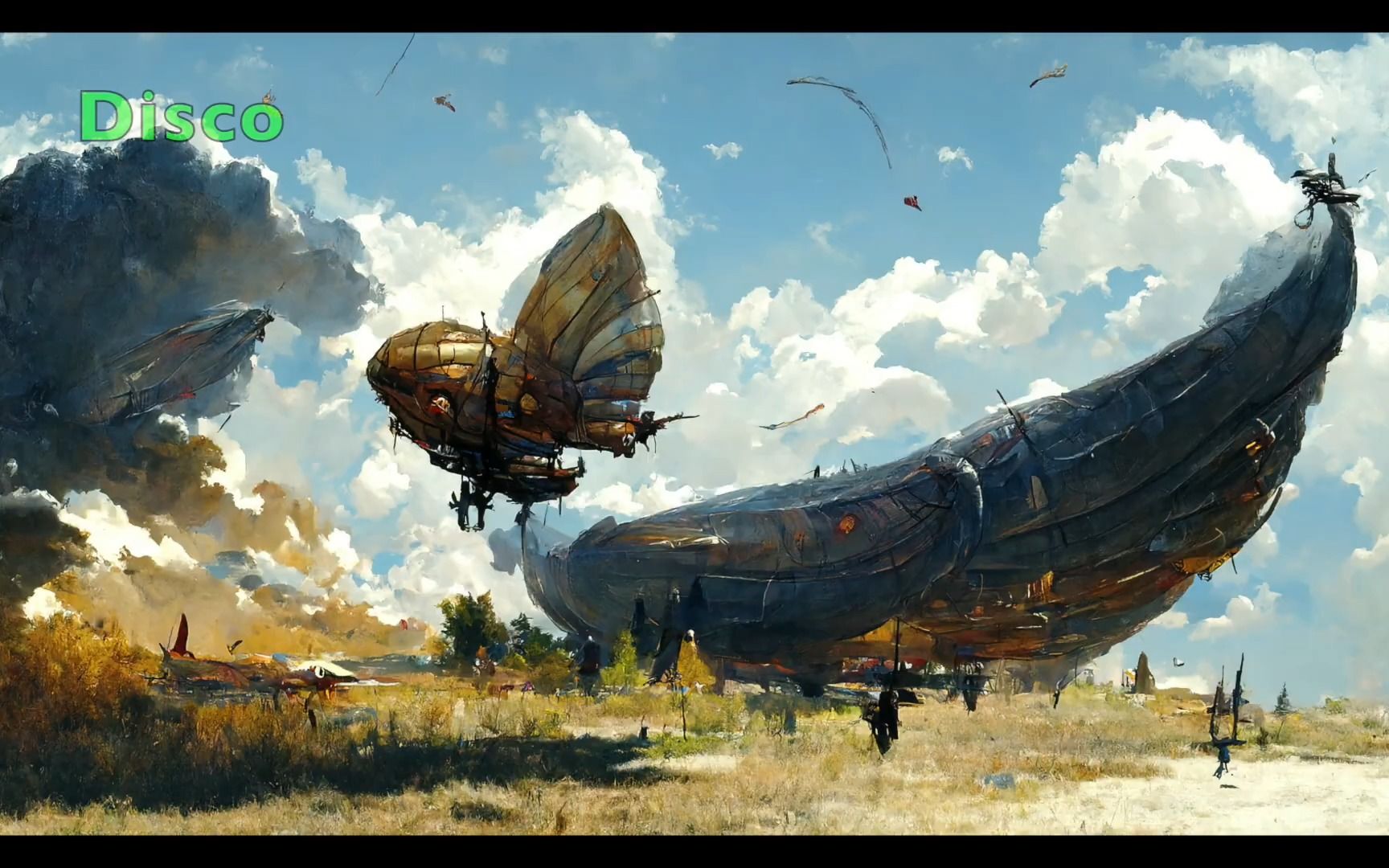 Disco Diffusion VS Stable Diffusion -相同的prompt不同的图像_哔哩哔哩_bilibili