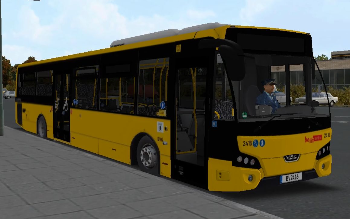【Omsi 新车】VDL Citea LLe Bvg_哔哩哔哩_bilibili