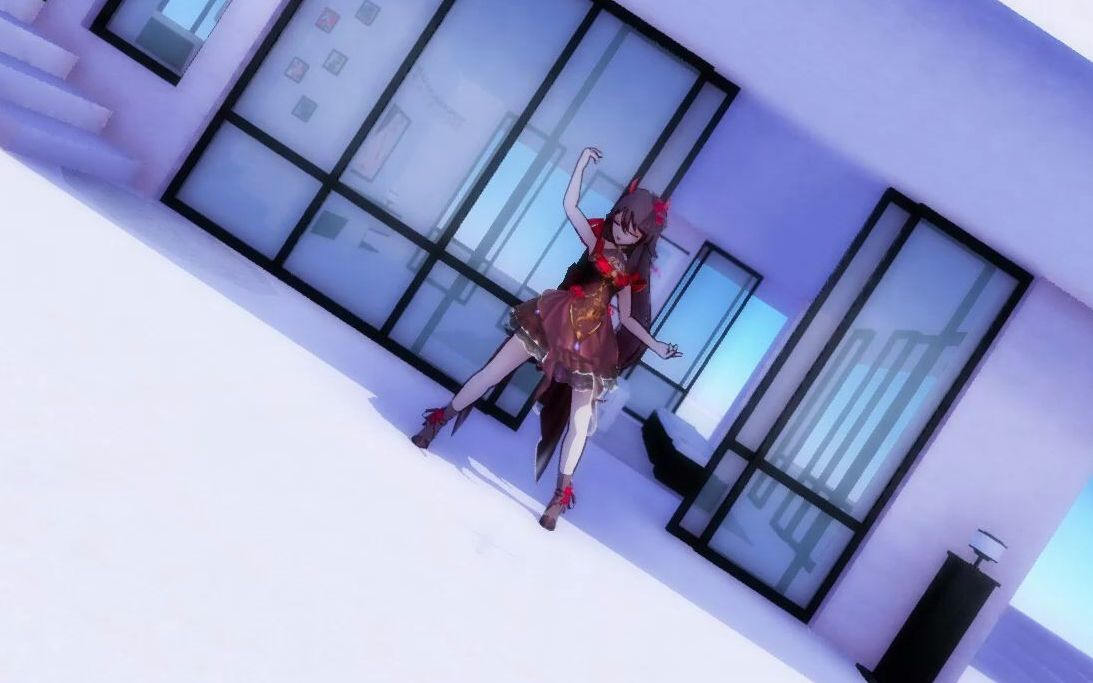 【CH4NGE/MMD】三个胡桃，三倍快乐~~_哔哩哔哩_bilibili