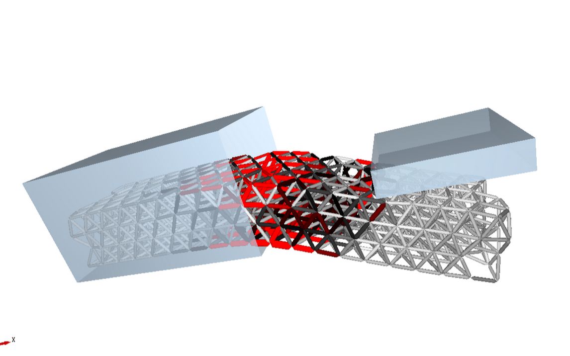 【EDEM2022案例】Bond键Bonded Particles model_哔哩哔哩_bilibili