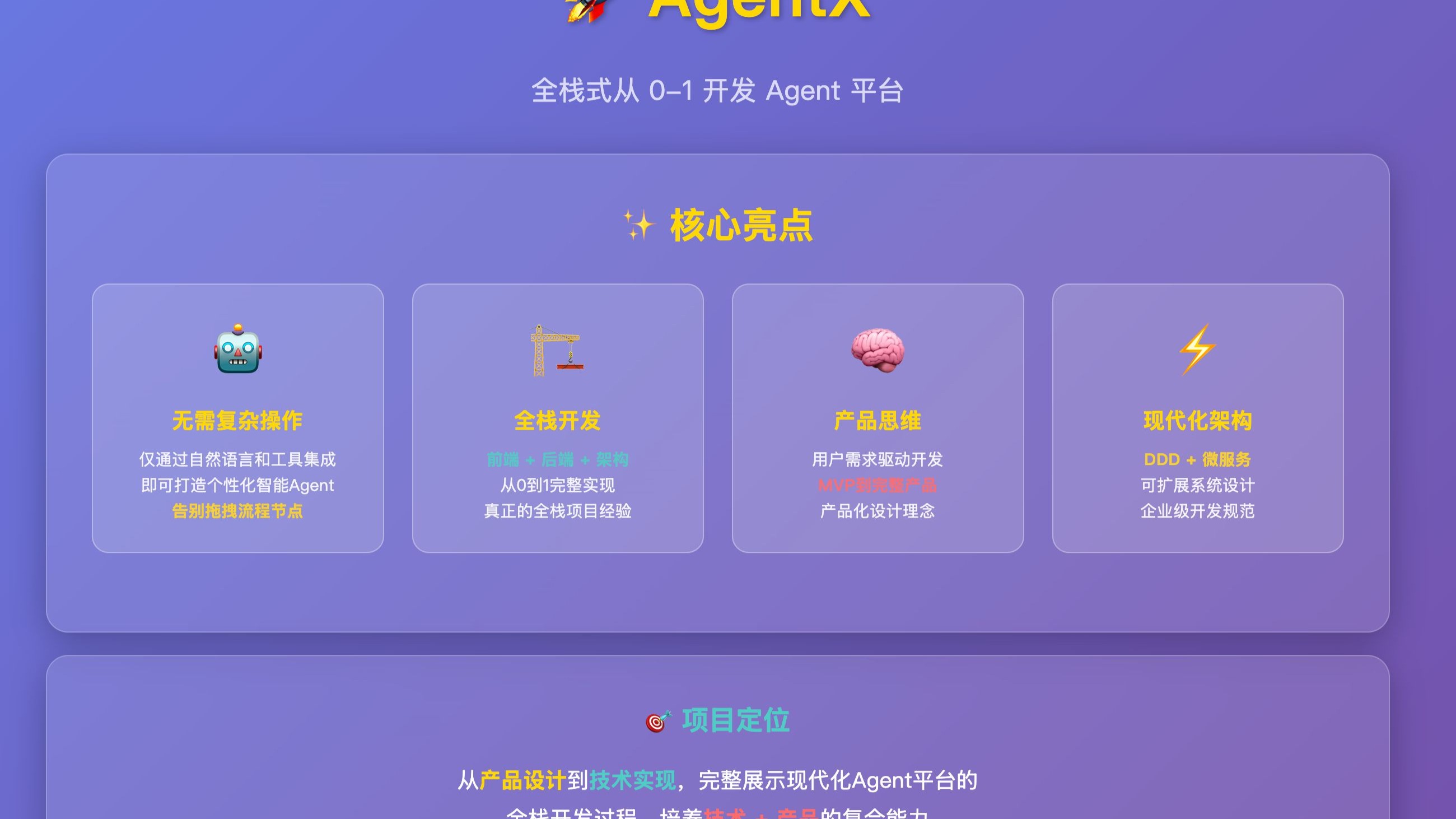 [校招最新最吊项目]全栈从0-1手写AI Agent平台：Agent，RAG，MCP网关，计费，高可用项目-不能嗦的秘密-java-哔哩哔哩视频