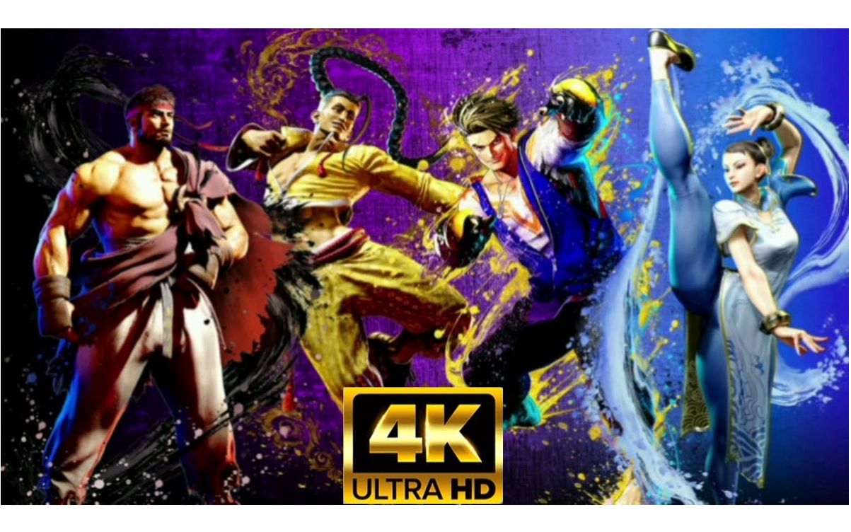 [4K]《街头霸王6》主题曲MV+BGM_哔哩哔哩_bilibili