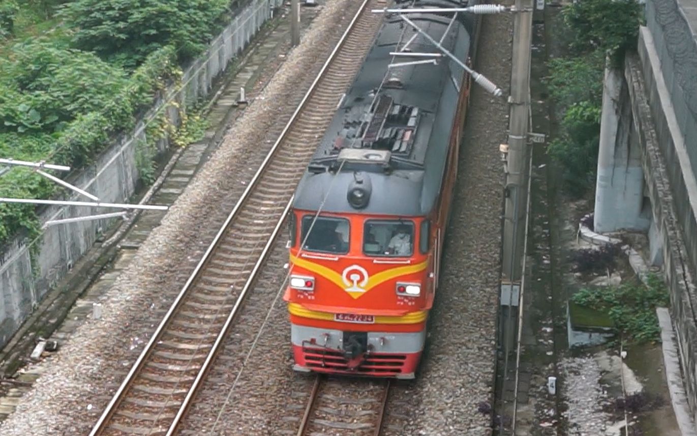 DF4B-2234牵引K836次通过广州电视塔【GSRC】_哔哩哔哩_bilibili