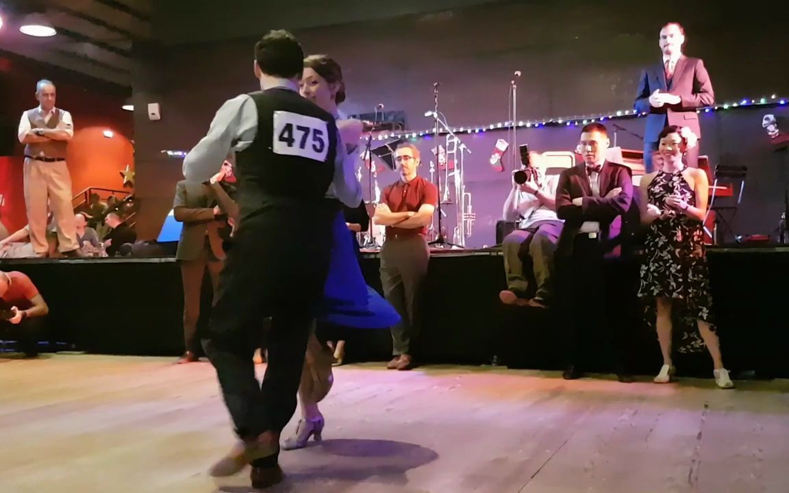 European Balboa Festival 2019 _ Final Pro Strictly Balboa, spotlight Vinnie & K_哔哩哔哩_bilibili