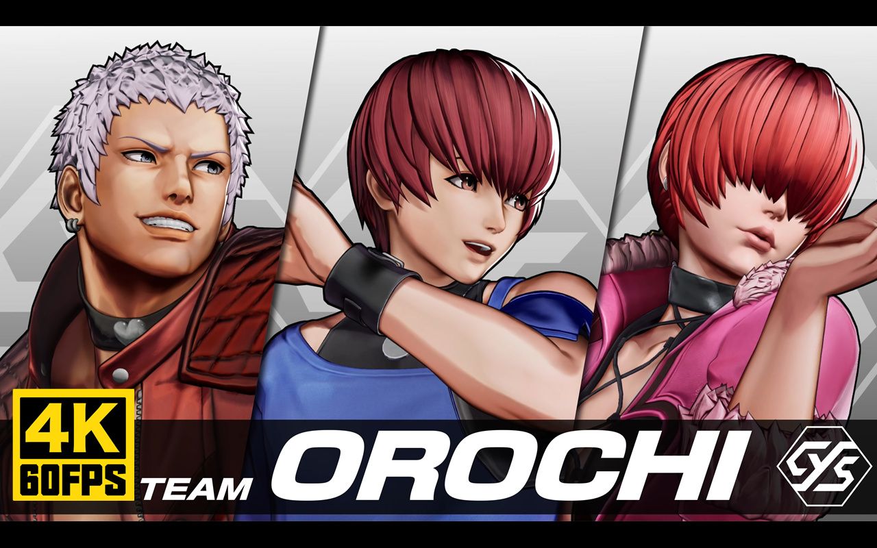 【4K60帧】《拳皇15》大蛇队角色宣传片（ 克里斯 / 夏尔米 / 七枷社 ）_哔哩哔哩_bilibili