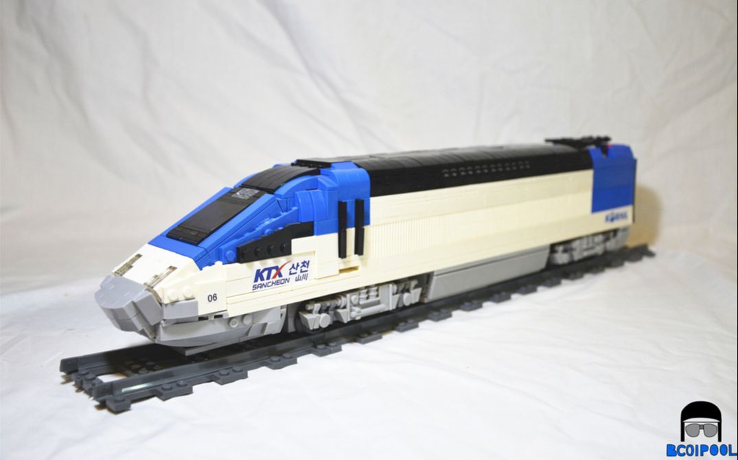 【积木MOC】韩国高铁 KTX-II 山川动车组 试运行_哔哩哔哩_bilibili