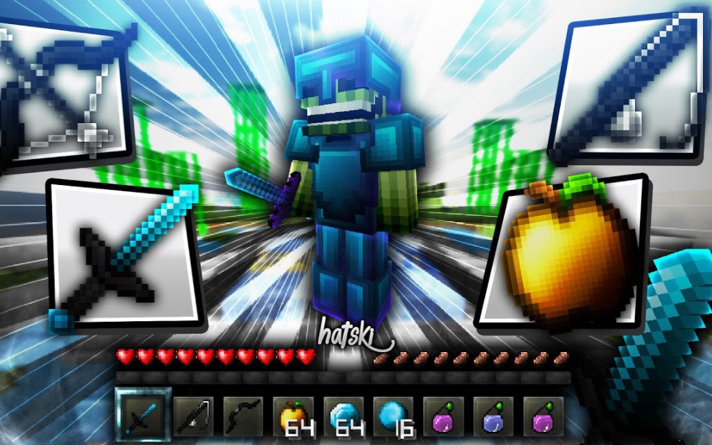 【pvp材质包】32floor [32x] Texture Pack Review [minecraft Pvp Builduhc] [fps