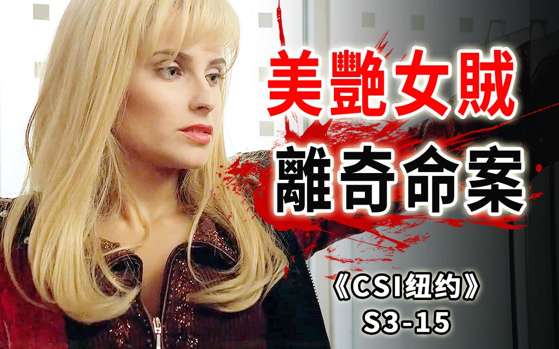 超级女贼也有失手的时候，偷着偷着就被卷入离奇命案《CSI纽约》S3-15-可乐撩电影-可乐撩电影-哔哩哔哩视频