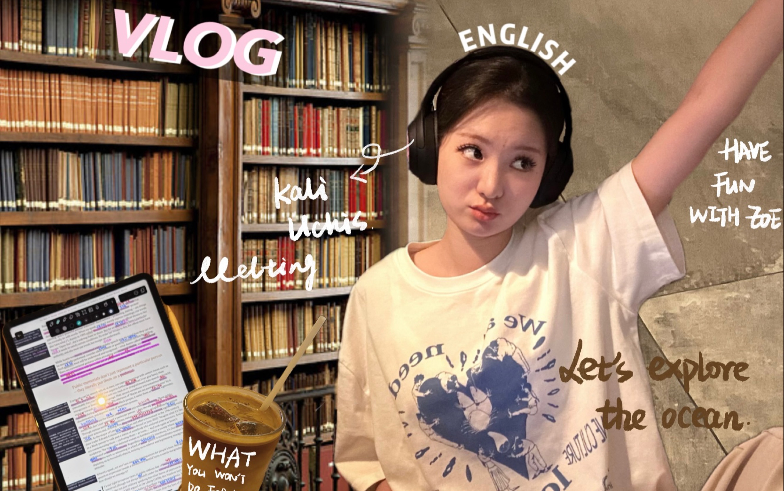 全英VLOG｜暑假结束的我be like：出动！-无情铁板烧麦-无情铁板烧麦-哔哩哔哩视频