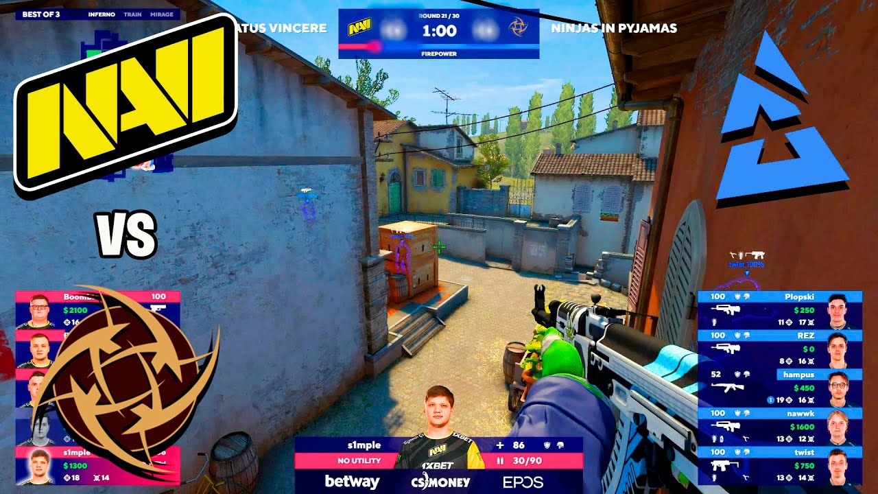 vLADOPARD 3 NaVi vs NiP - BLAST Premier - BEST MOMENTS | CSGO_哔哩哔哩_bilibili