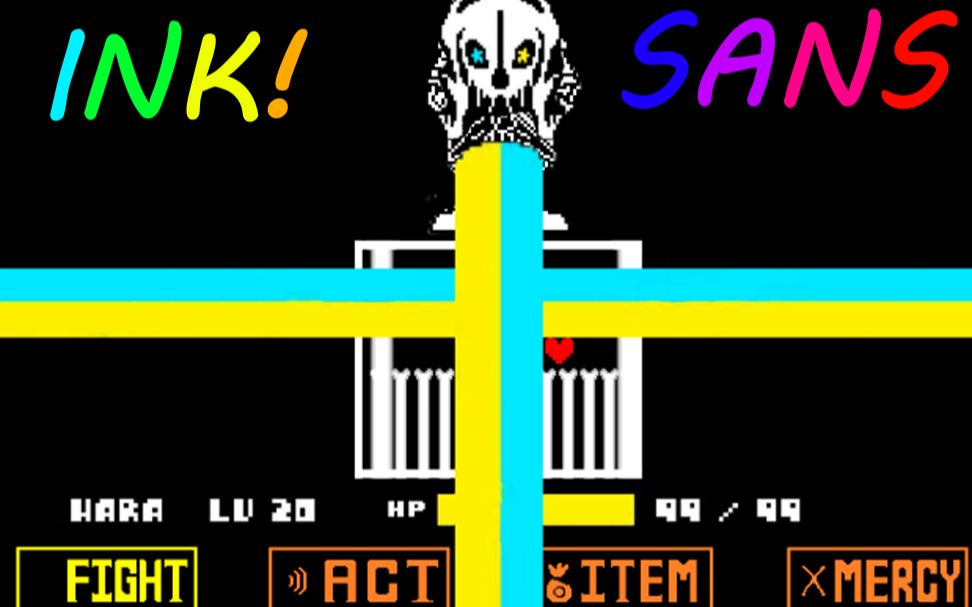 自制动画（预告）inksans！战斗——4阶段 1个回合_哔哩哔哩_bilibili