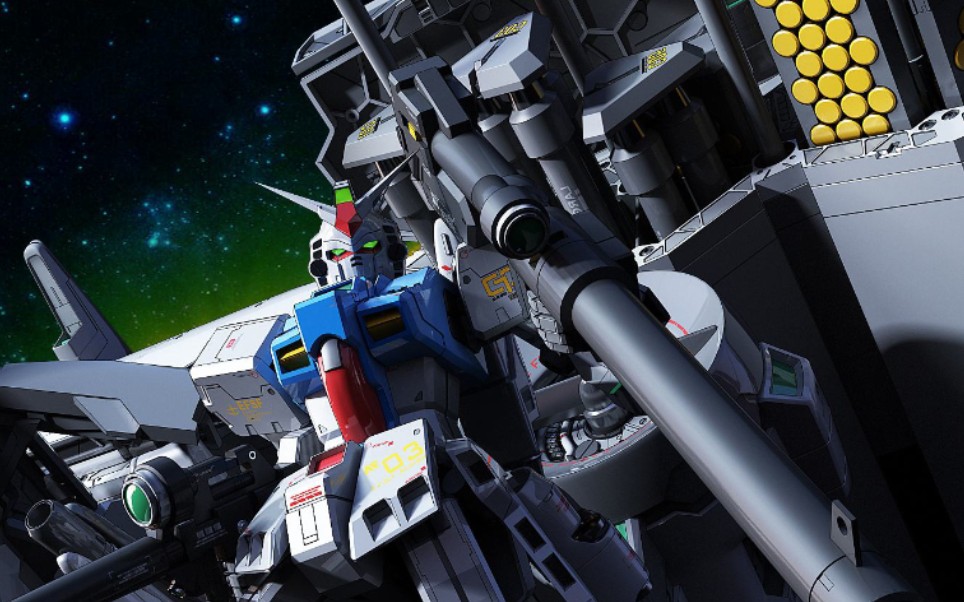 GP03 HG 开箱 万代高达大冰箱拆盒