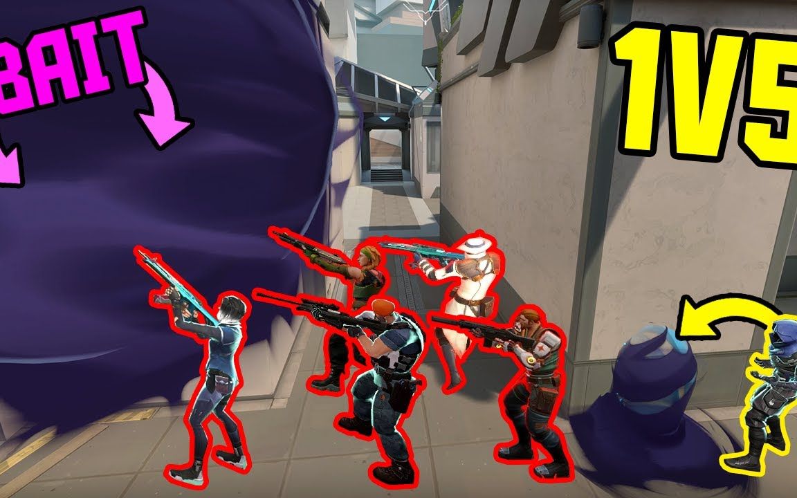 【Valorant】终极1V5合集让你一次看个够！_哔哩哔哩_bilibili