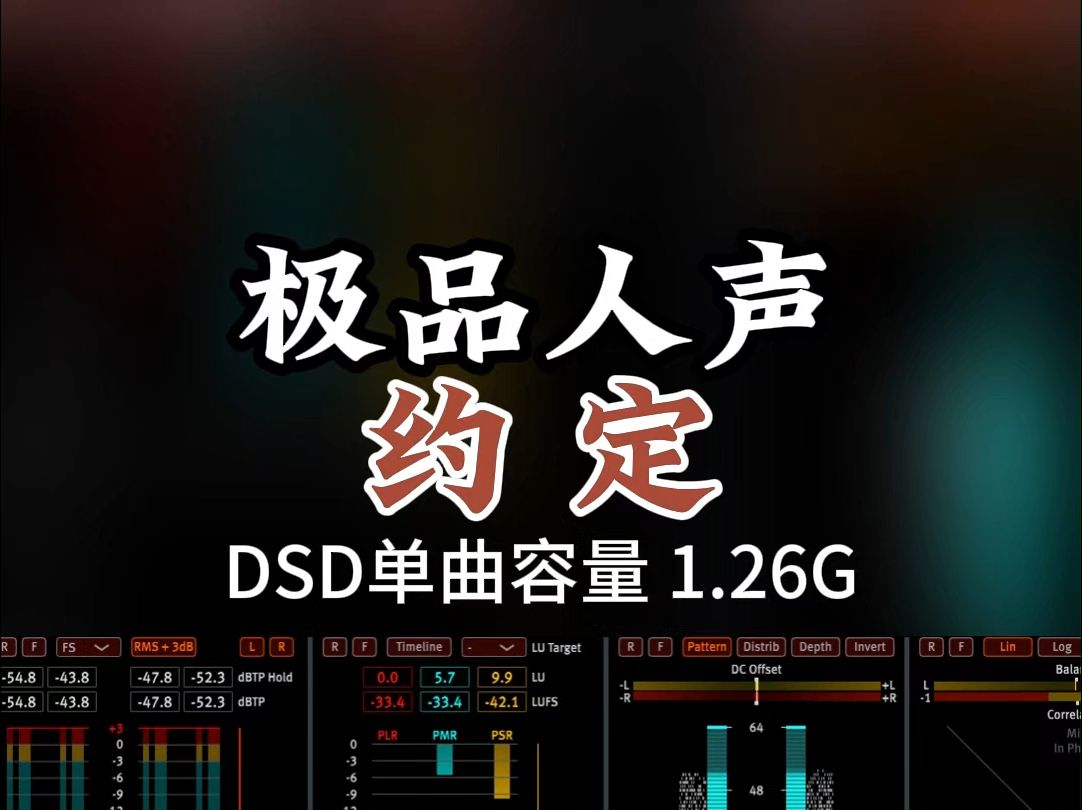 经典情歌，极品发烧人声，《约定》DSD完整版1.26G，百万调音师专业录音棚制作，顶级hifi无损音质-车音乐_百万调音师-车音乐_百万调音师-哔哩哔哩视频