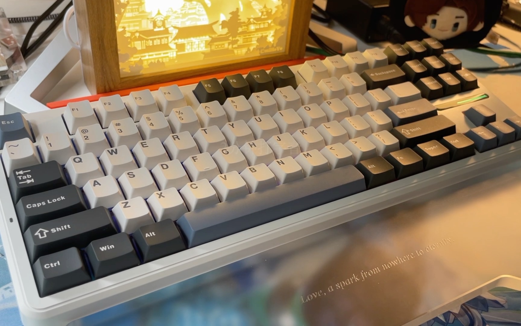 [首发评测]狼蛛F99顶配Fr4沉金开槽版本 缝出新高度 618后第一枪