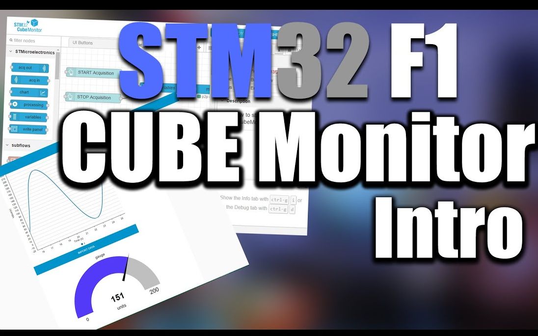 STM32 Cube Monitor 变量可视化工具介绍 | STM32-HydrogenIoT-HydrogenIoT-哔哩哔哩视频