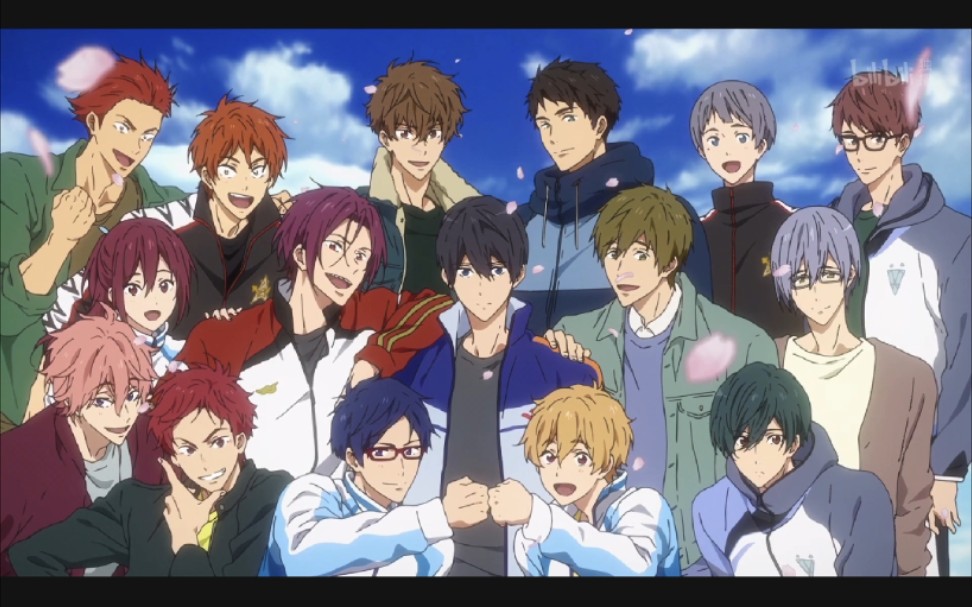 free!1－3季OP&ED合集_哔哩哔哩 (゜-゜)つロ 干杯~-bilibili