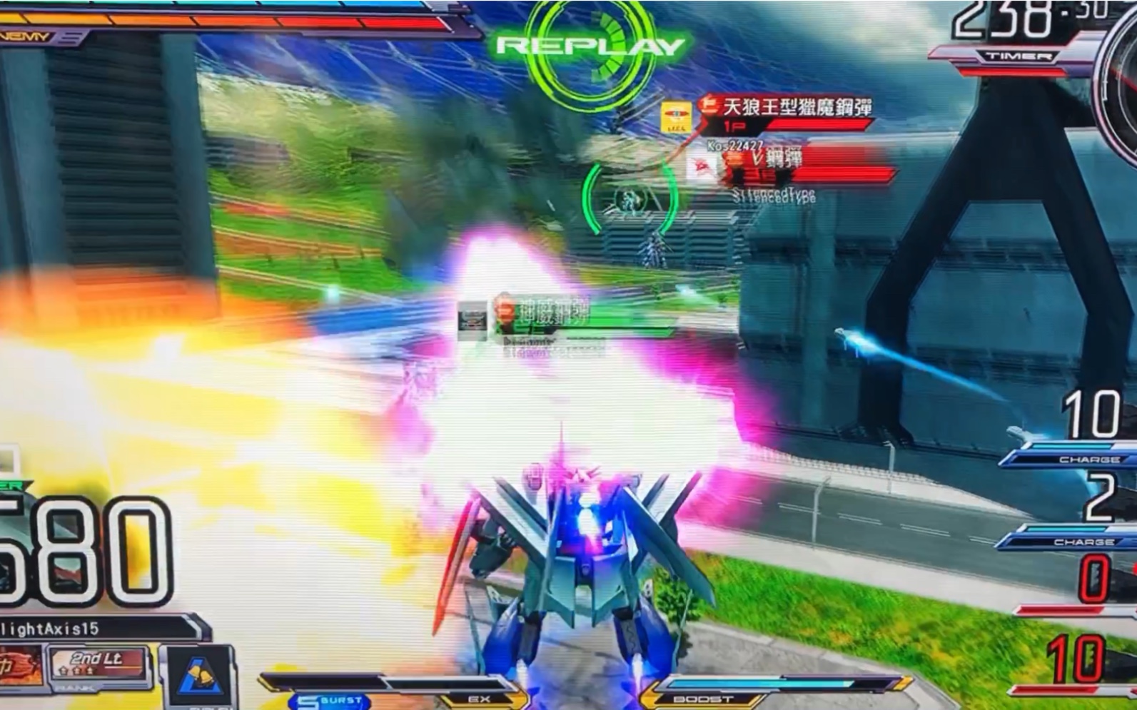 他搞队友心态一直可以的【exvs mbon】_哔哩哔哩_bilibili